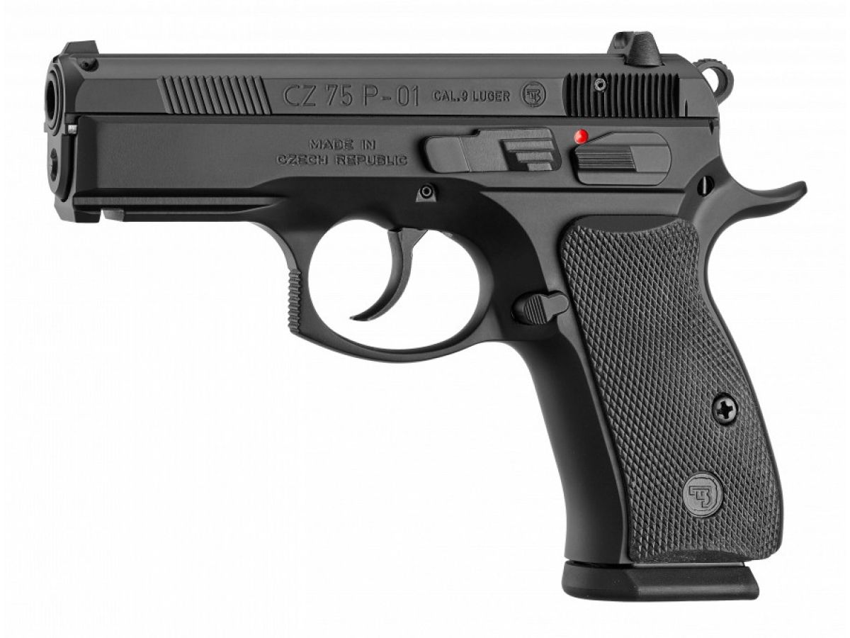 CZ 75 P01 Compact Stell Black Cal. 9x19
