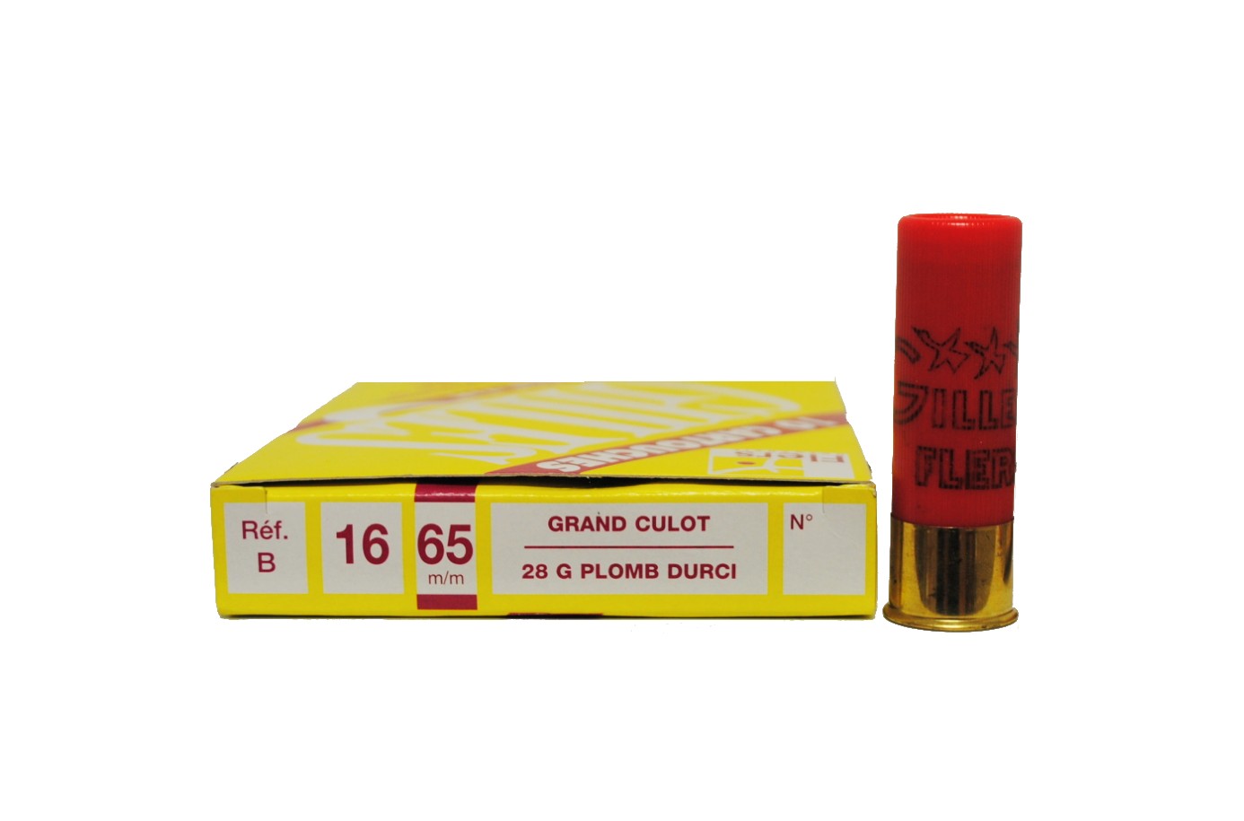 Cartouches GILLES 16 / 65 grand culot 28 grs