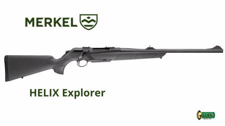 Carabine de chasse MERKEL HÉLIX RX EXPLORER Synthétique noire