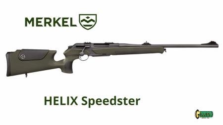 Carabine de chasse MERKEL HÉLIX RX SPEEDSTER Synthétique verte