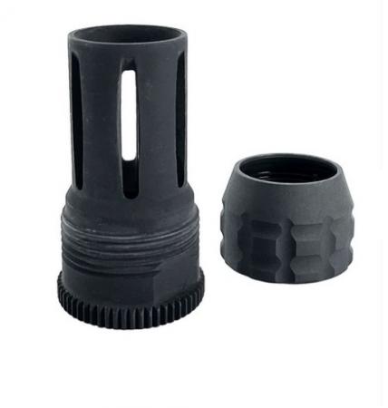 Cache flamme ASE UTRA Borelock Bird Cage 1/2x28 Cal. 223